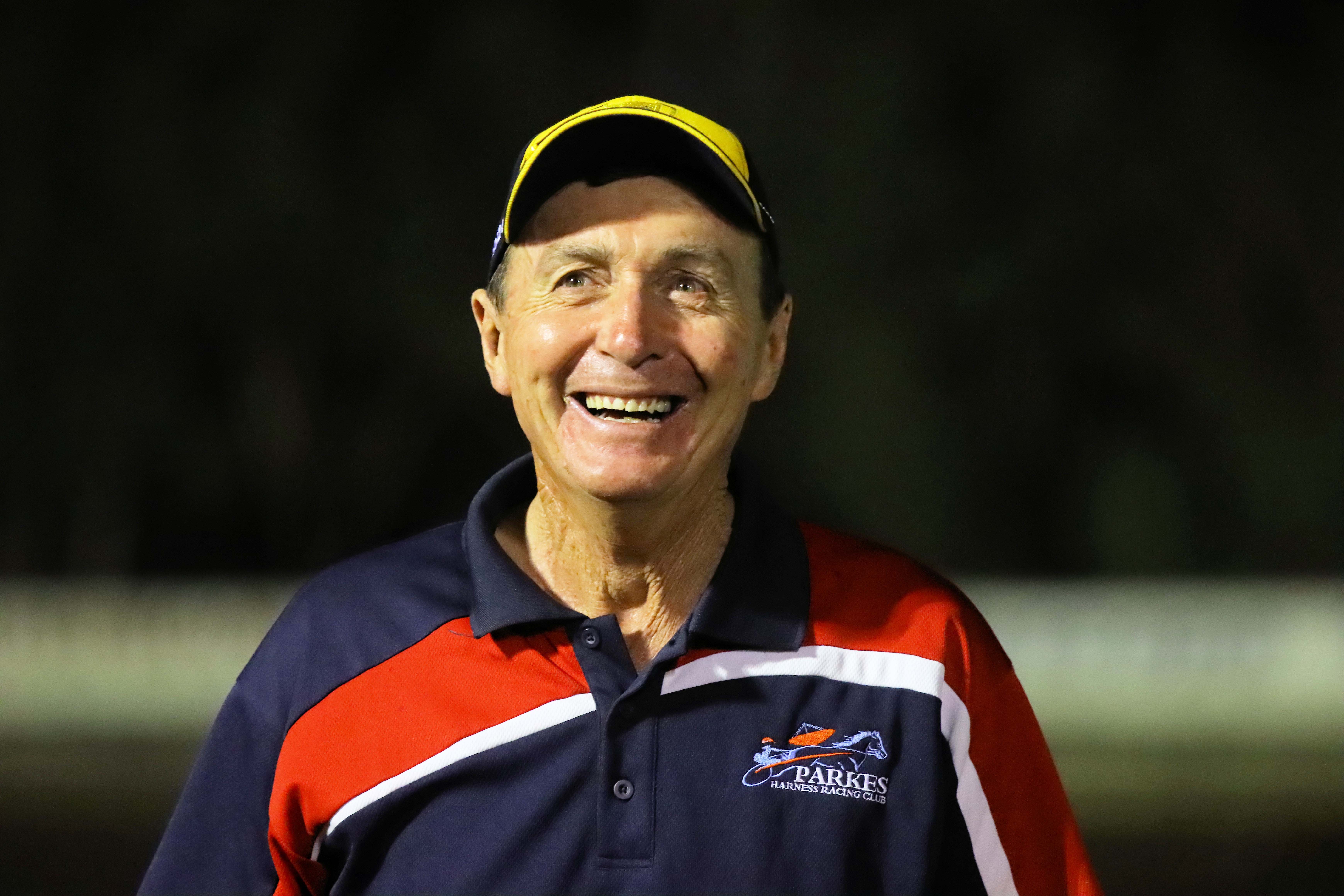 Geoff has plenty of reasons to smile