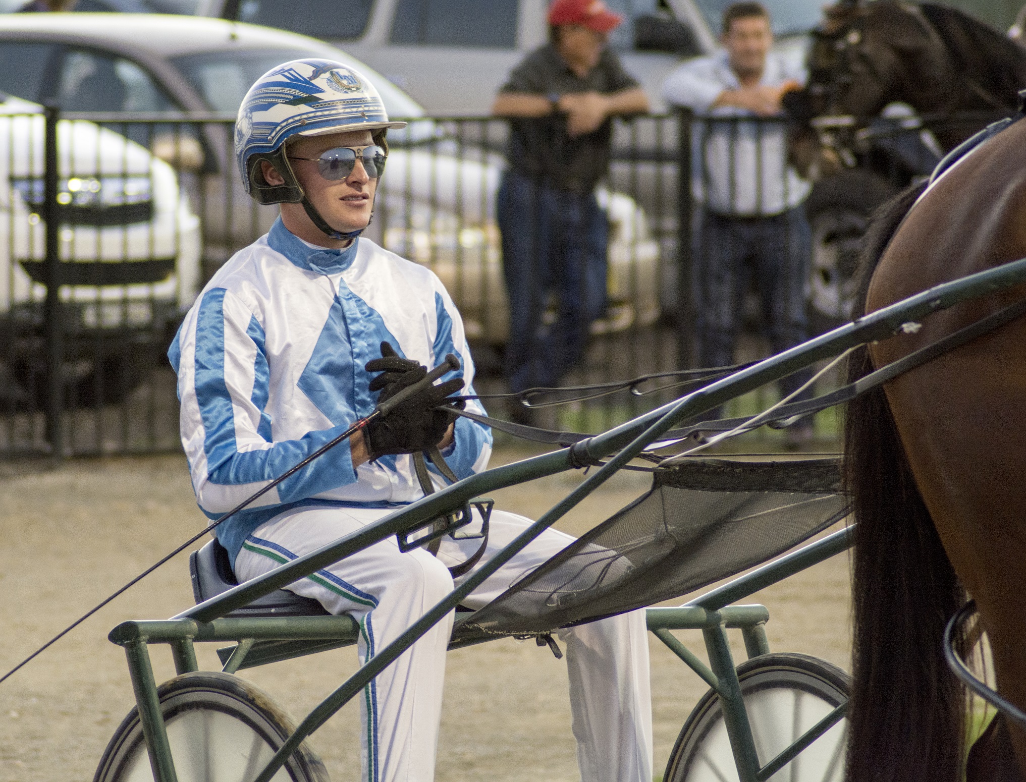 Ace driver on winning wave